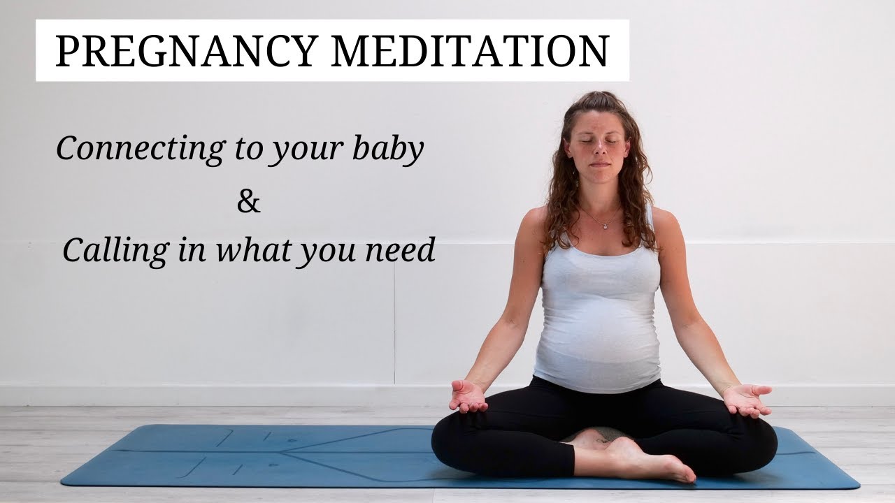 PREGNANCY MEDITATION | Connecting to Your Baby & Manifesting Positivity ...