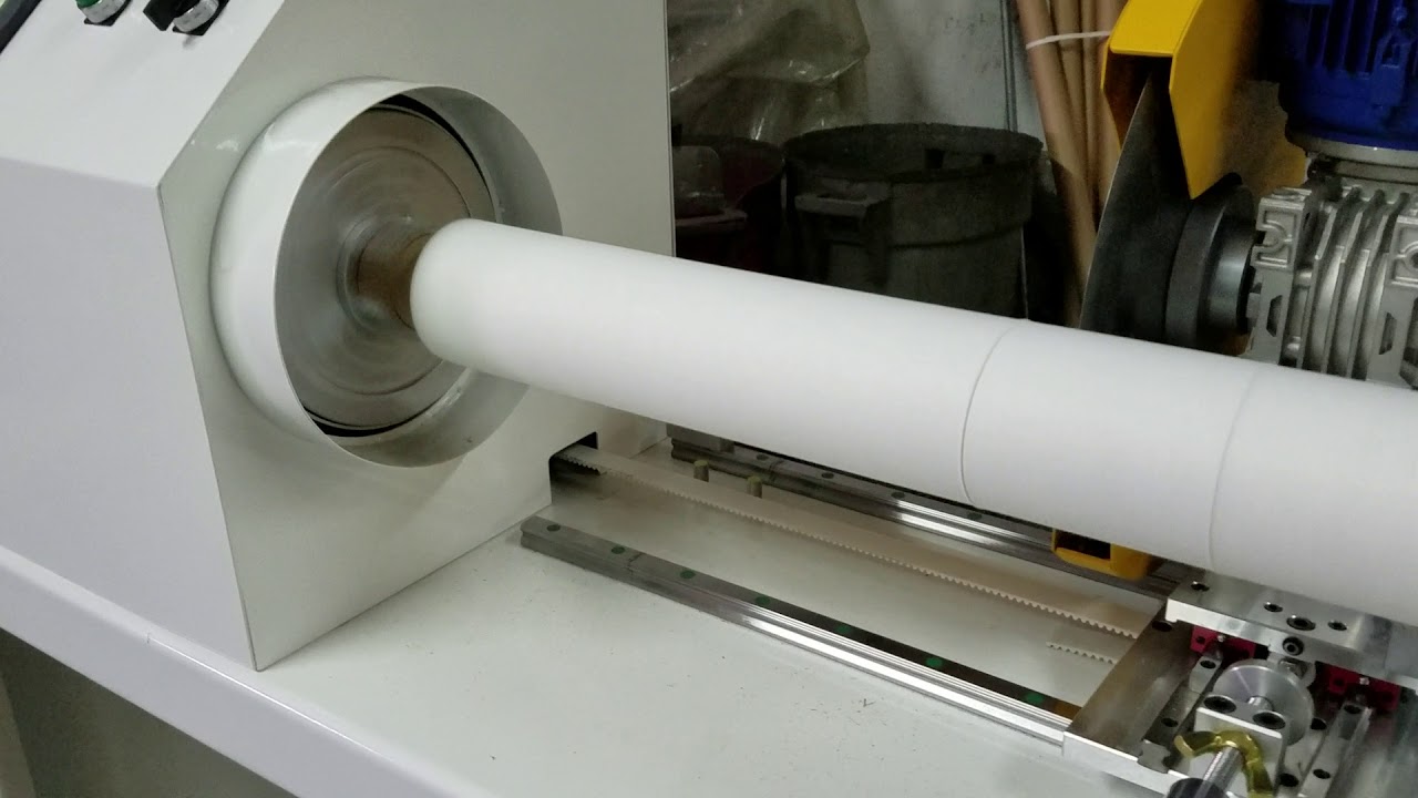 POLYROLL - Cortadora de Rollos CxA - Roll Cutter - YouTube