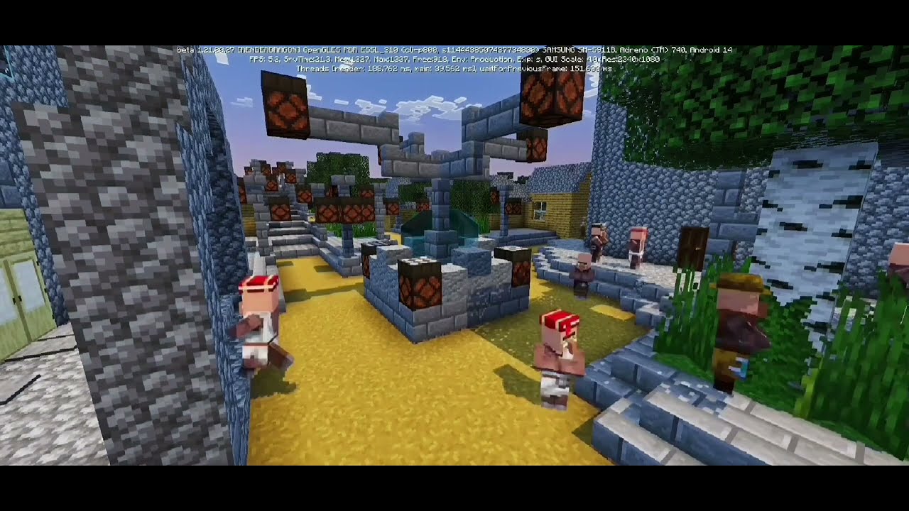 Minecraft pe 1.21.80.27 Shaders Strawberry Vibrant Enhanced V1 chế độ ...