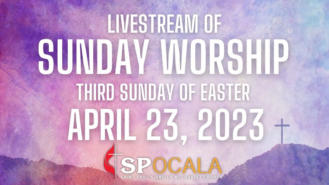 Sunday Worship for April 23, 2023 - YouTube
