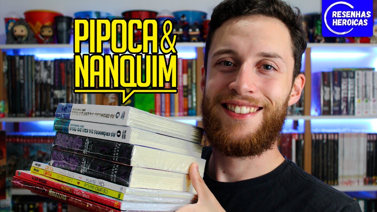 Fiz uma COMPRA de QUADRINHOS da editora PIPOCA E NANQUIM!! 📦 - YouTube