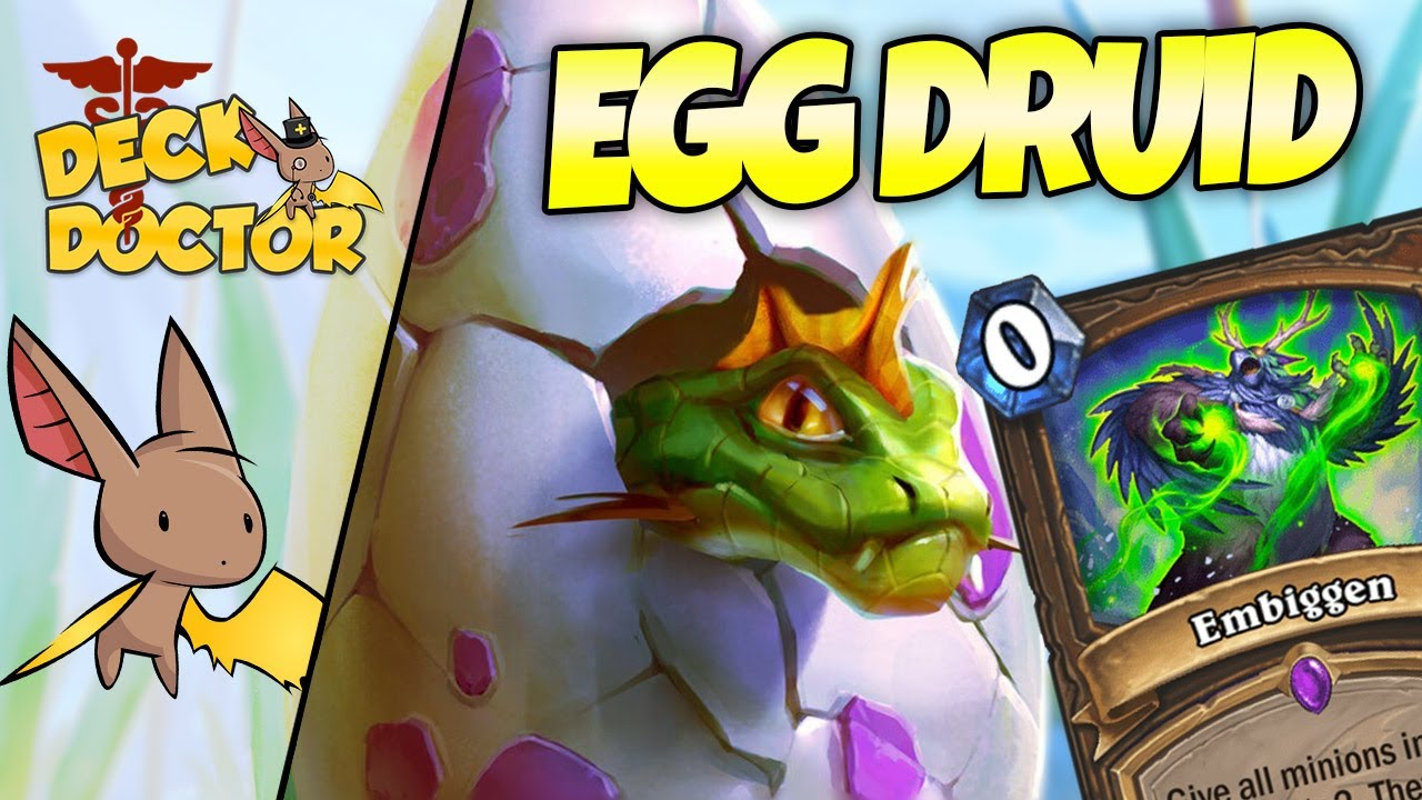 DOCTOR DOCTOR : "Emb-Egg-En Druid" | Firebat Hearthstone - YouTube