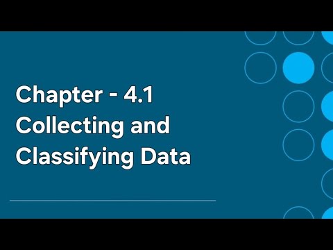 IGCSE Mathematics CH-4.1 Collecting and Classifying Data - YouTube