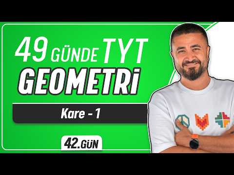 Kare 1 | 49 Günde TYT Geometri Kampı 42.Gün | Rehber Matematik