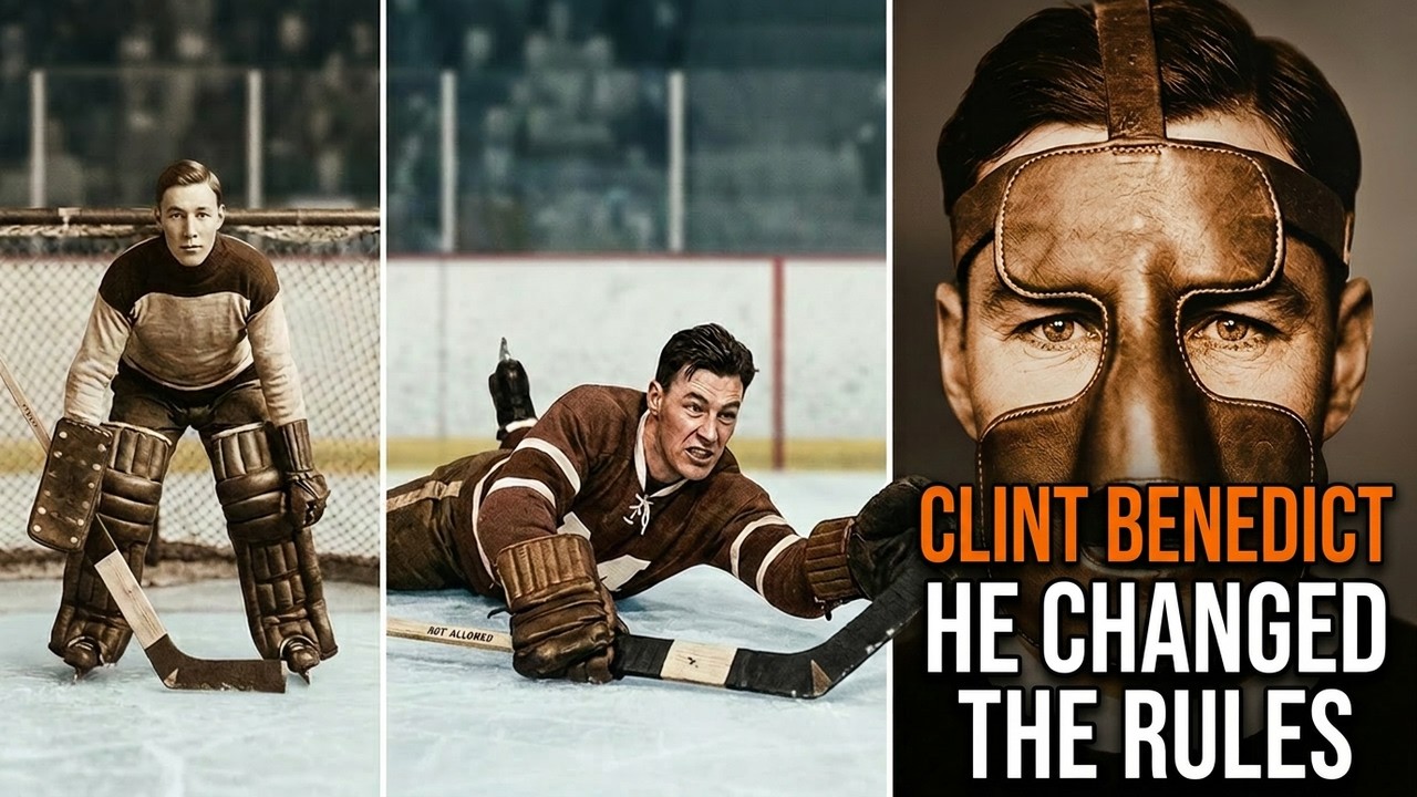 Clint Benedict's Genius Move That Revolutionized Hockey - YouTube