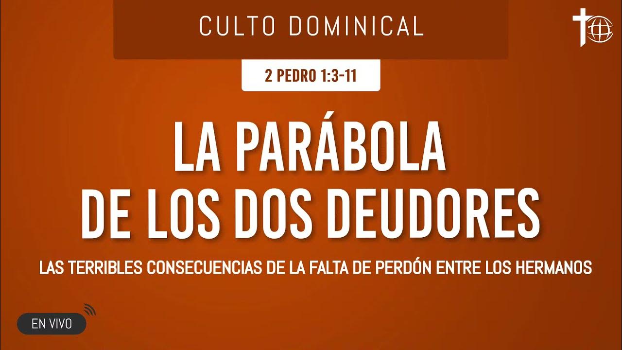La Parábola de los Dos Deudores - Mt. 18:23-35 - Mariano Merino - IBMC ...
