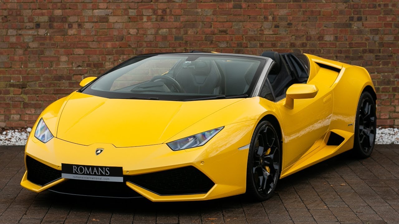 2017 Lamborghini Huracan LP610-4 Spyder - Giallo Midas - Walkaround ...