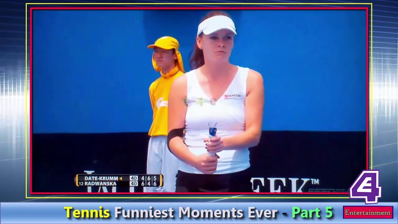 Tennis Funniest Moments Ever - Part 5 - YouTube