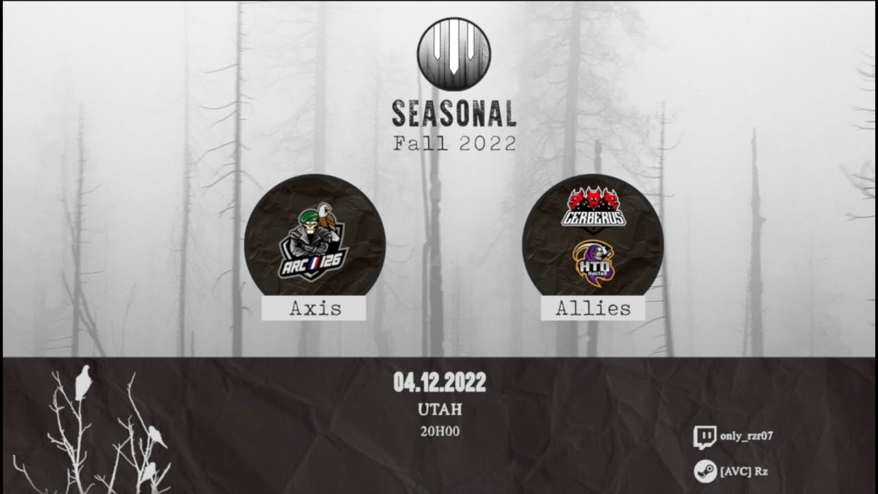 HLL Seasonal - Main Stage Week 3 - ARC/126 vs Cerberus/Haiited - Utah ...