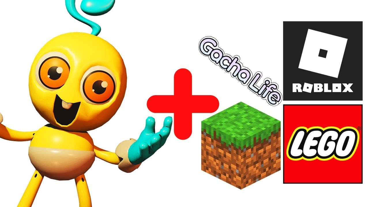 Baby long legs + Minecraft Gacha life Lego Roblox = ??? | Poppyplaytime ...