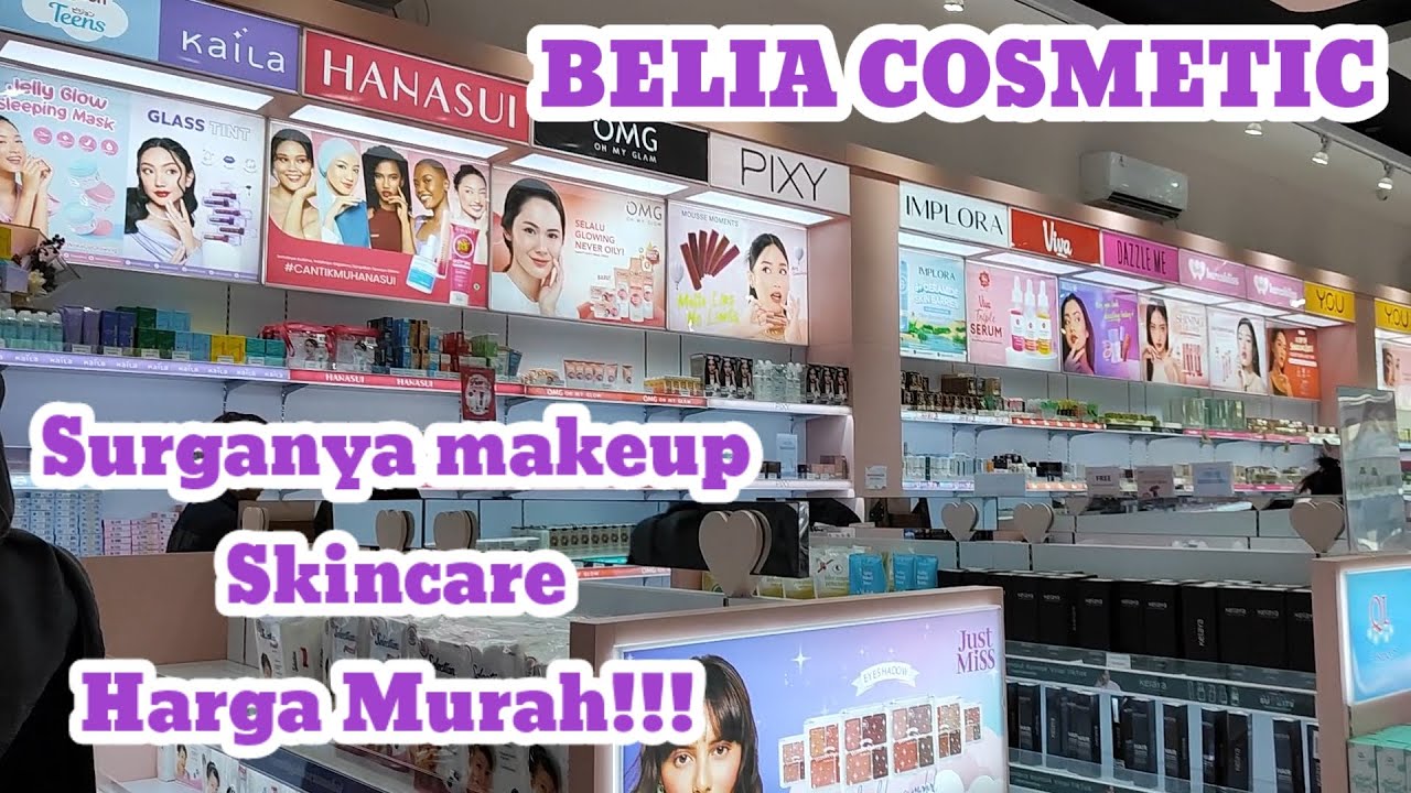TOKO BELIA COSMETIC//SURGANYA MAKEUP DAN SKINCARE TERLENGKAP DAN TERMURAH DI SURABAYA - YouTube