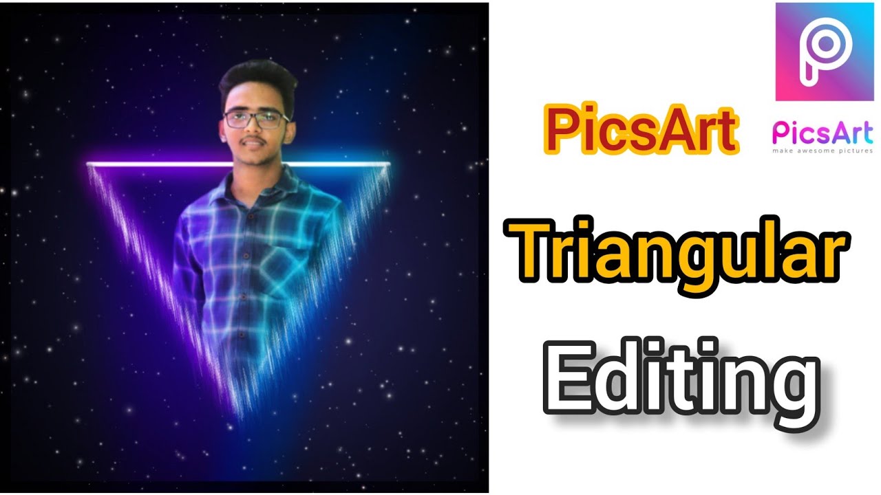 triangular photo editing.. 🔥 || R2 ExPert || - YouTube