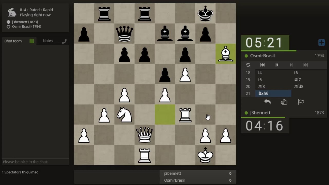 Blitz chess with live commentary #943: Sicilian defense - Maroczy bind ...