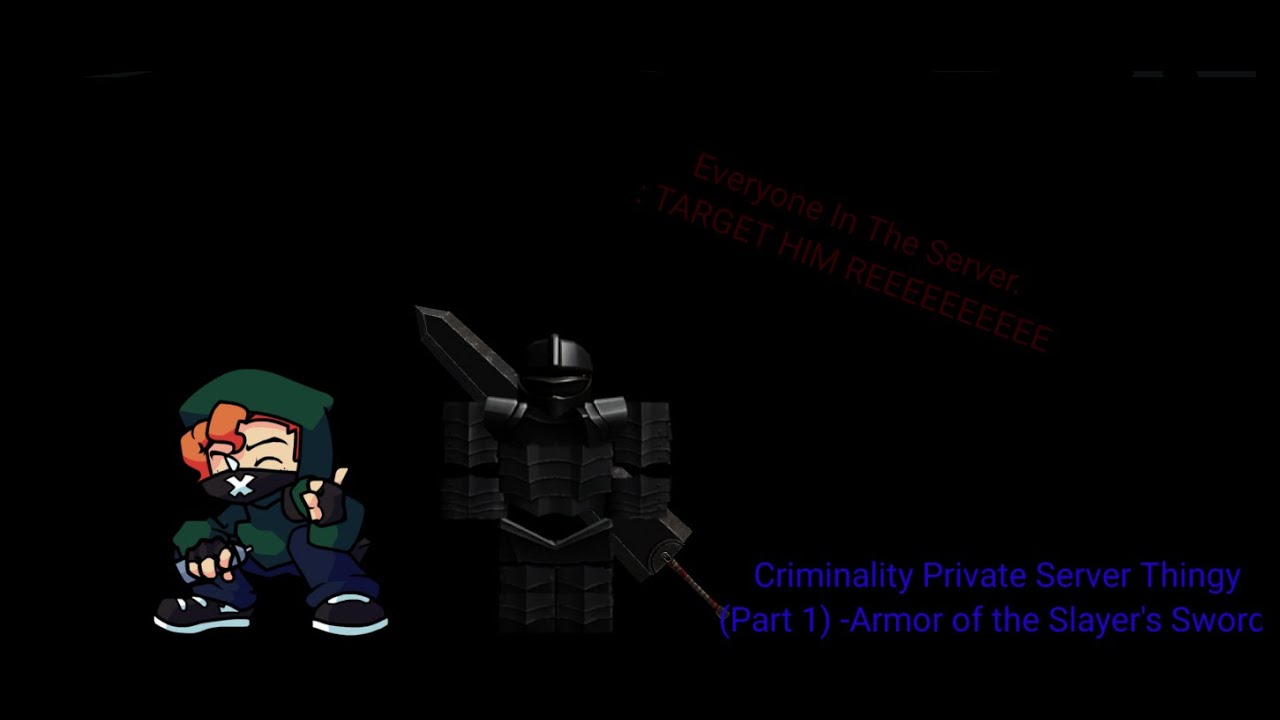 Criminality Private Server Thingy (Part 1) _Armor of The Slayer's Sword ...
