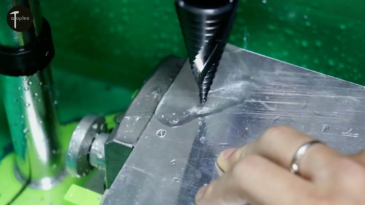 Show using step drill - YouTube