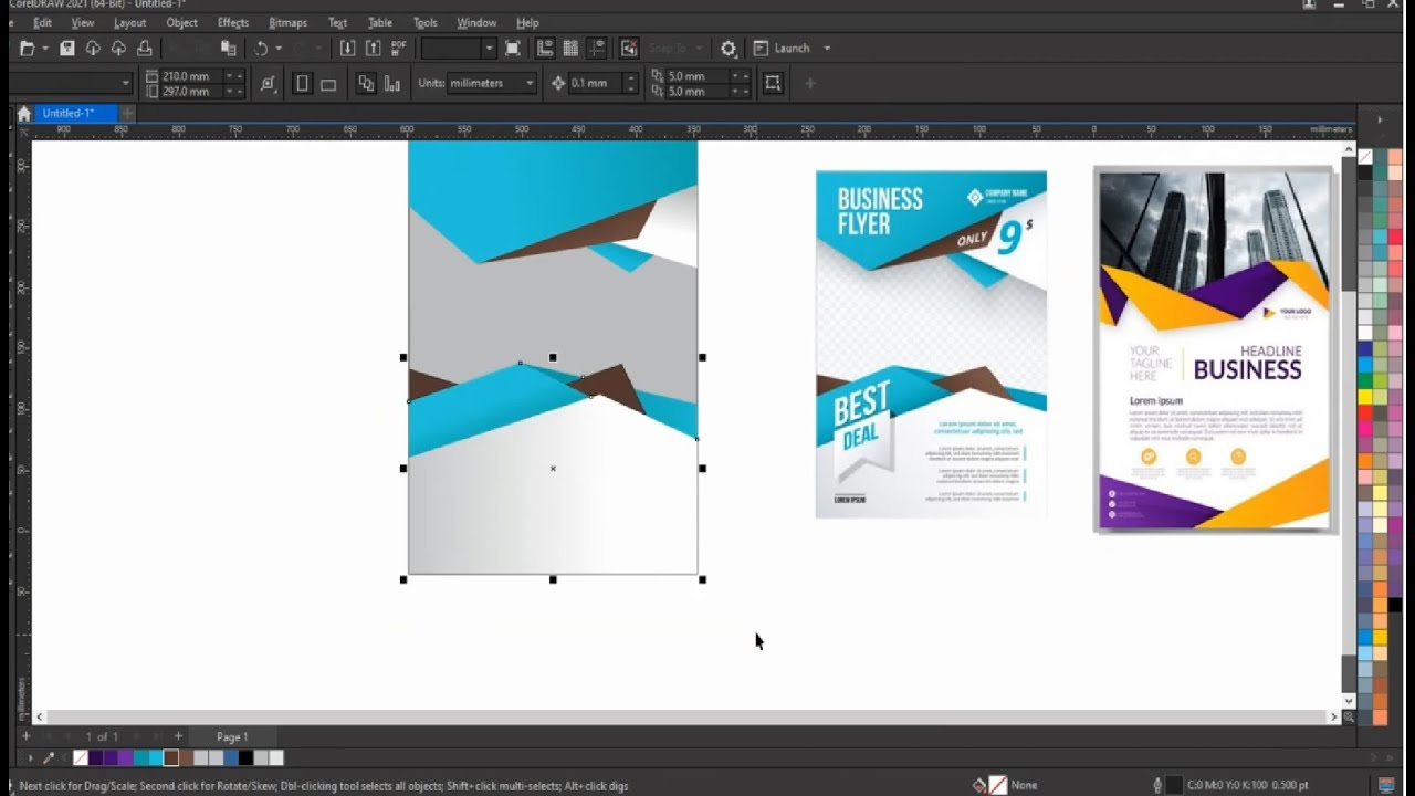 How To Create Corporate Flyer Design Template Using Coreldraw YouTube how-to-create-corporate-flyer-design-template-using-coreldraw-youtube