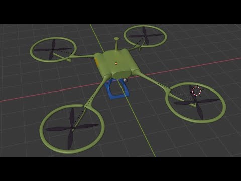 Drone modeling | Blender | Part 3 - YouTube