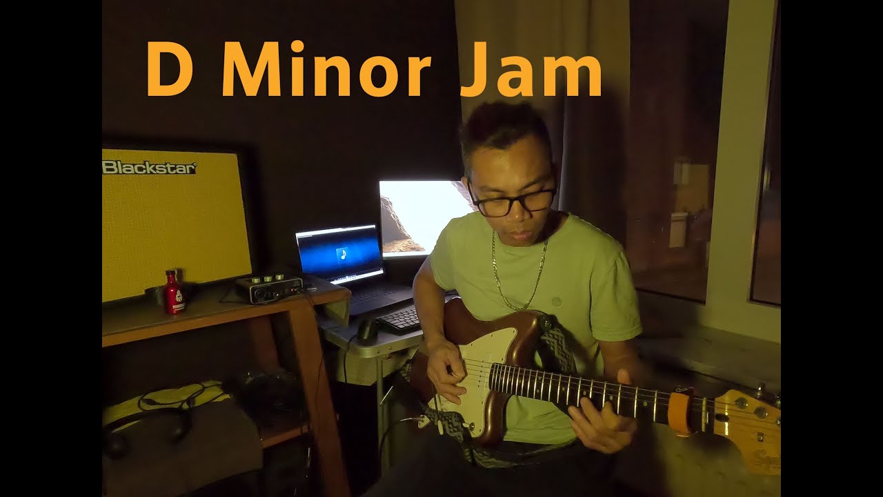 D minor Guitar Jam - YouTube