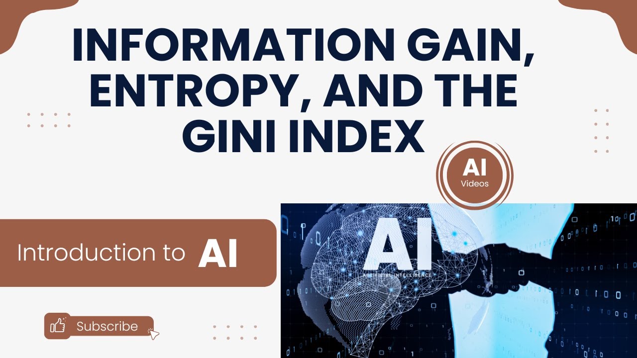 5.6 How Decision Trees Split Data | Information Gain, Entropy, and the ...