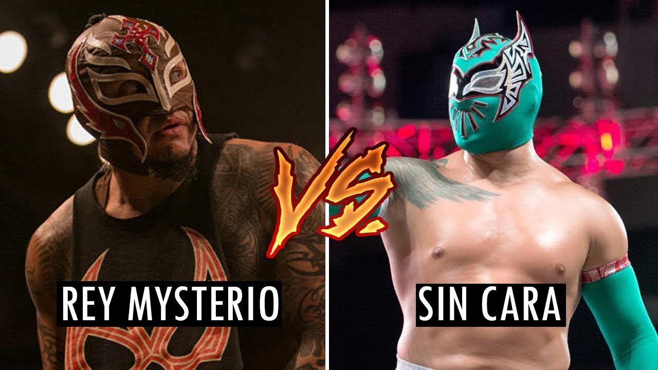 REY MYSTERIO VS SIN CARA [WWE BRASIL] - YouTube