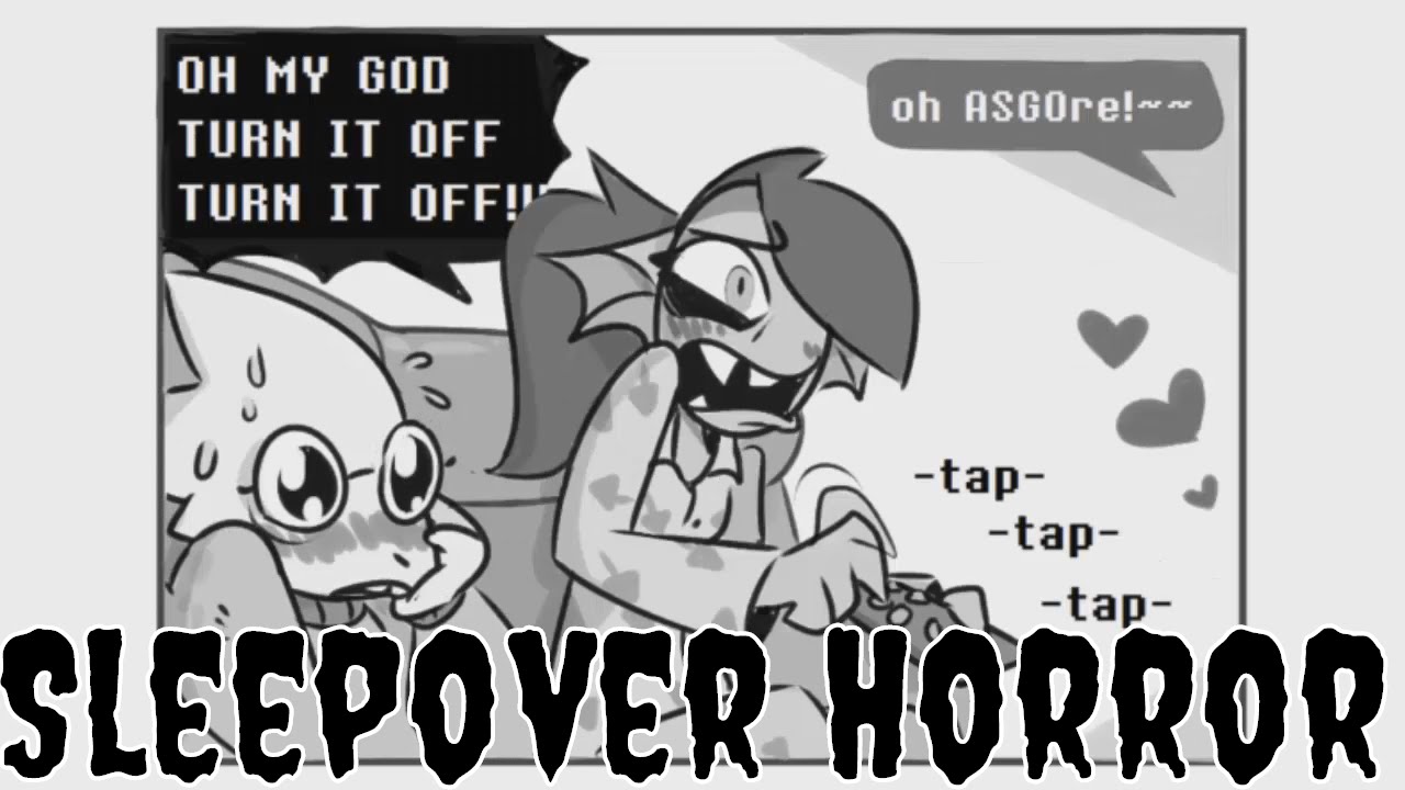 Sleepover Horror - Undertale Comic Dub (NSFW) - YouTube
