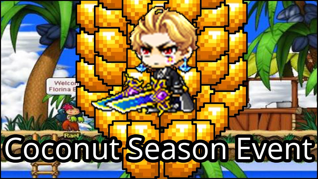 Coconut Season Event Guide - MapleStory 15th Anniversary event - YouTube