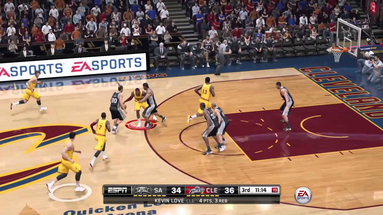 NBA LIVE 15 Cavaliers DYNASTY MODE #7 - YouTube