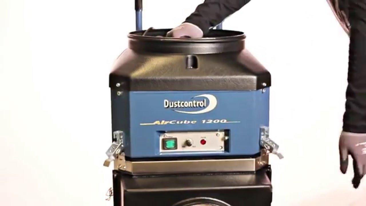 DC AirCube 1200 suodattimen vaihto - osa 2 - YouTube