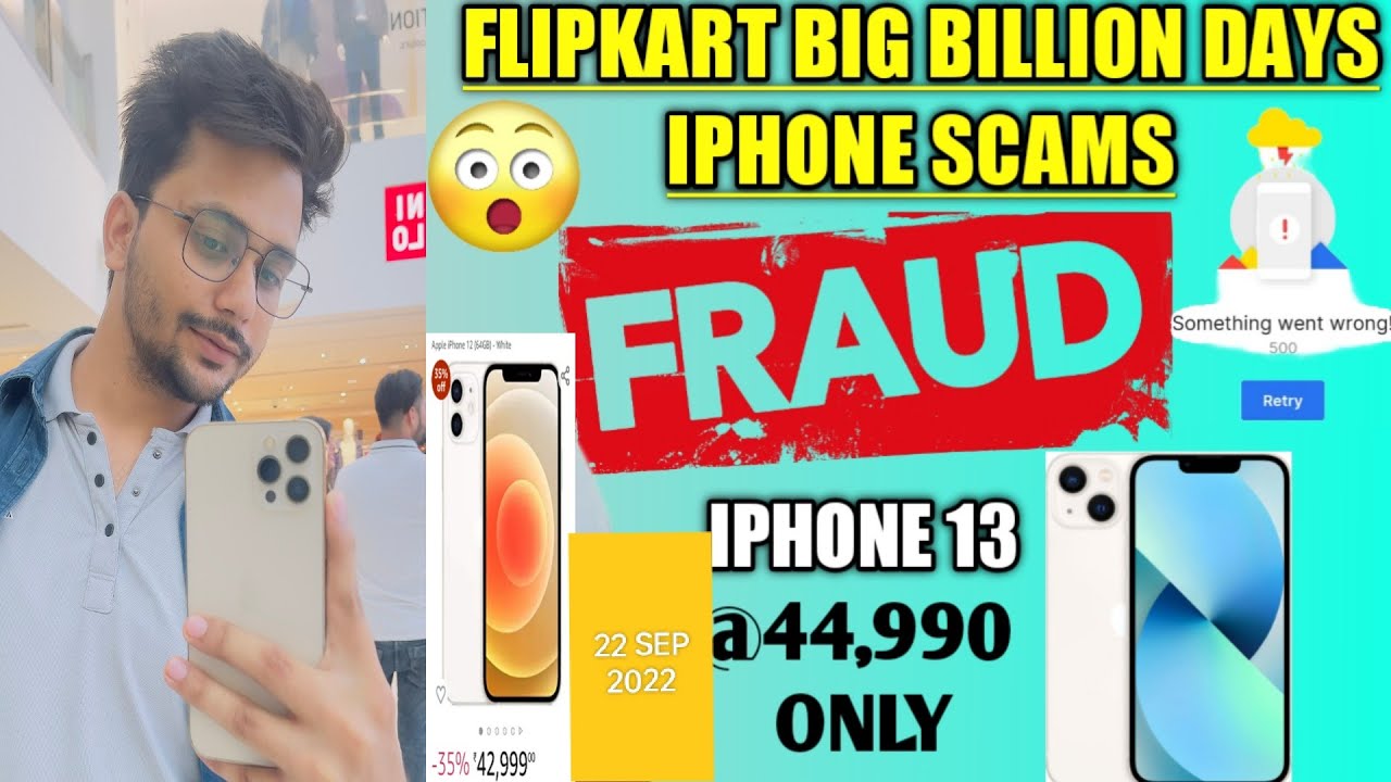 Flipkart Biggest Fraud in BBD Sale 2022 | iphone Scam 😔 - YouTube