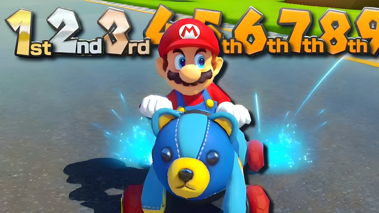 Can I get ALL 12 Placements in 12 Races | Mart Kart 8 Deluxe Challenge ...