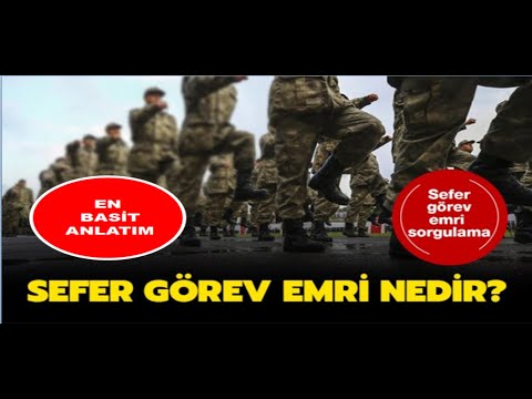 SEFERBERLİK GÖREV EMRİ NASIL SORGULANIR? SEFERBERLİK GÖREV EMRİNİZ BİTMİŞ OLABİLİR!
