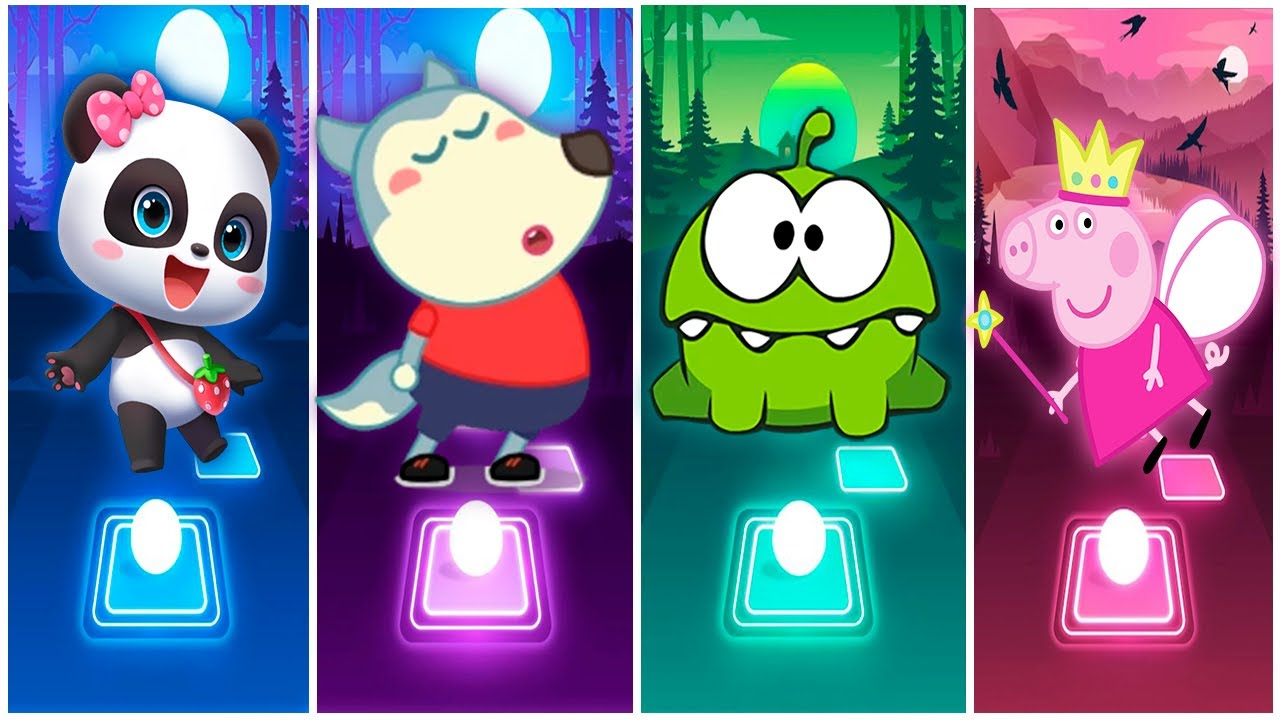 Babybus 🆚Woolfo 🆚 Om Nom 🆚 Peppa Pig. 🎶 Who Is Best? - YouTube