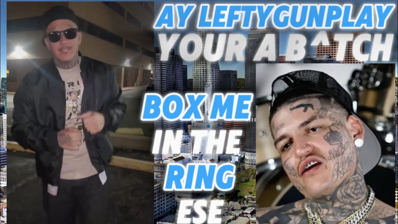 LEFTY GUNPLAY GETS CALLED OUT BY COLORADO RAPPER CHOPS FOR A FADE - YouTube