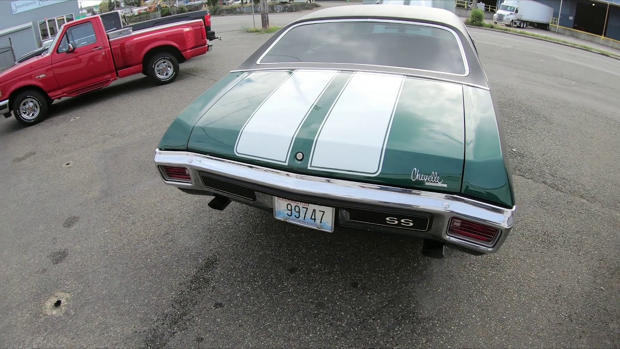 1970 Chevelle SS Green - YouTube
