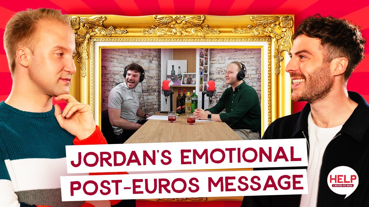 Jordan's Emotional Message to England Euros Squad - YouTube