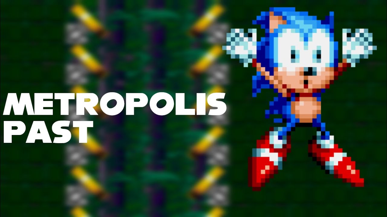Classic Sonic Online - Metropolis Zone Past (FANMADE LEVEL) - YouTube