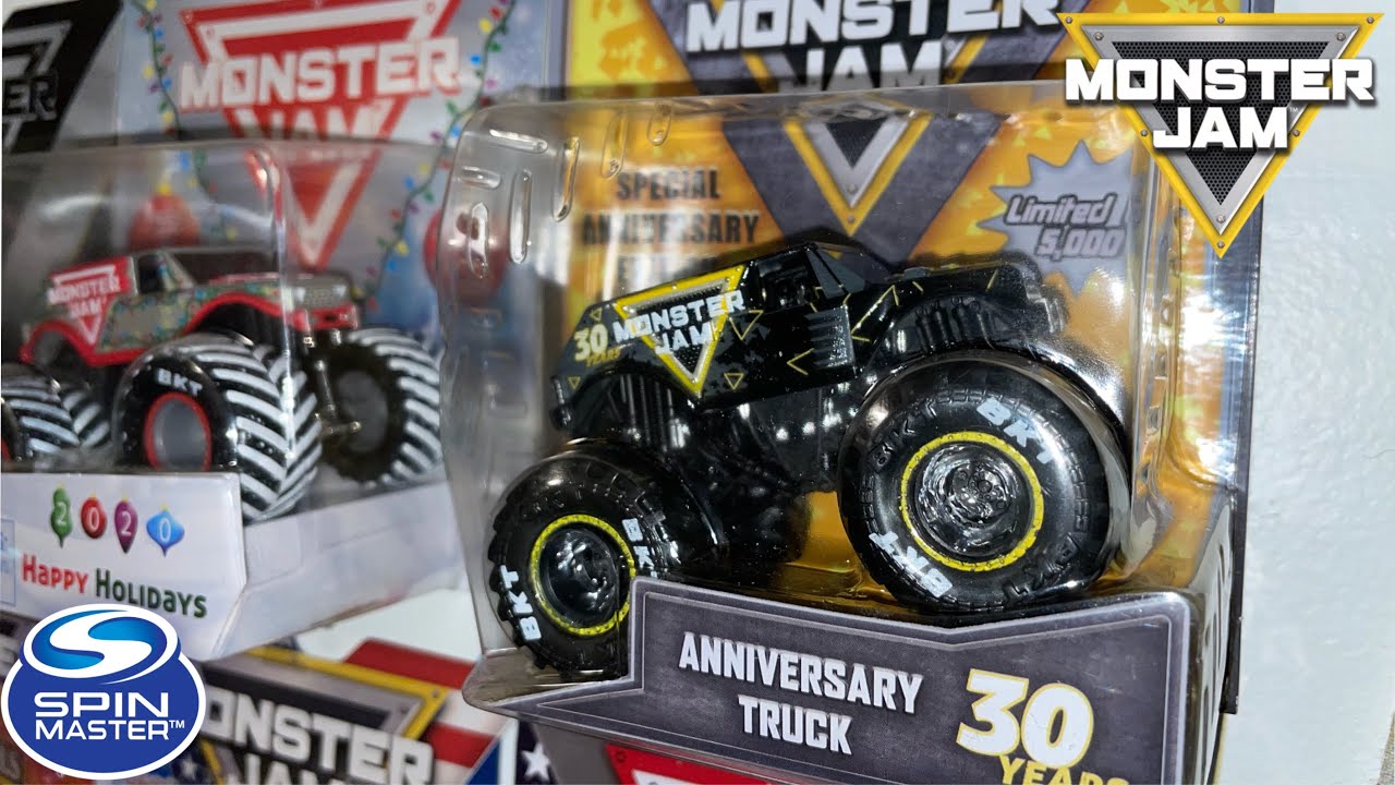 Spin Master Monster Jam - 30th Anniversary STUNT TRUCK Review! - YouTube