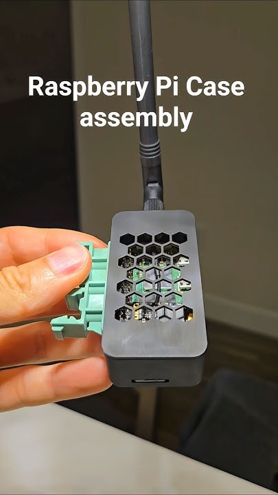 Zwave Raspberry Pi controller Case assembly. Smart Home Controller - YouTube