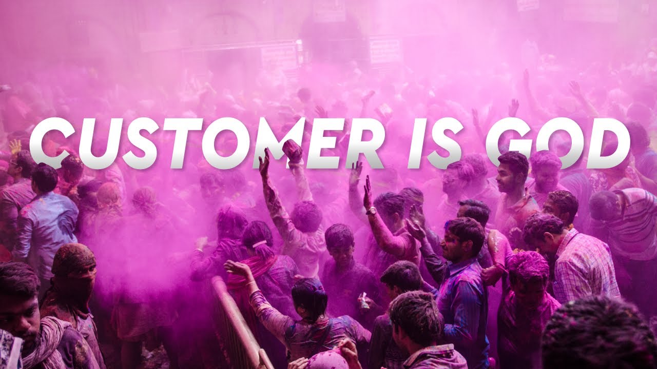 Customer is GOD | #brandingagency #brandingdesign #optimistbranddesign ...