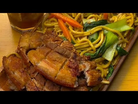 How to Cook Litson Kawali and Pancit Canton Recipe #glory76 tv - YouTube