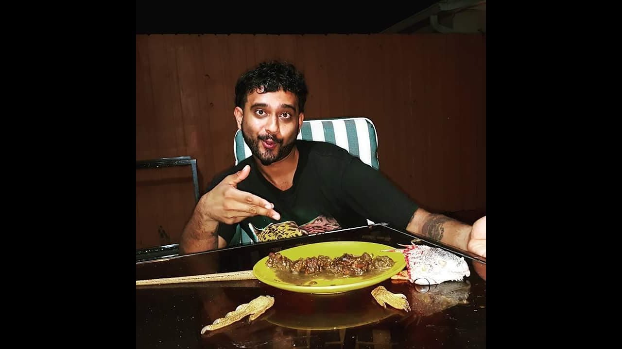 CATCH and COOK Pt 2: how to cook Iguana Curry and Nuggets - YouTube