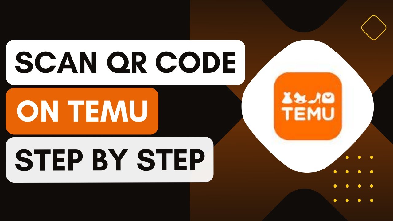 How To Scan QR Code On Temu App 2024 ! - YouTube
