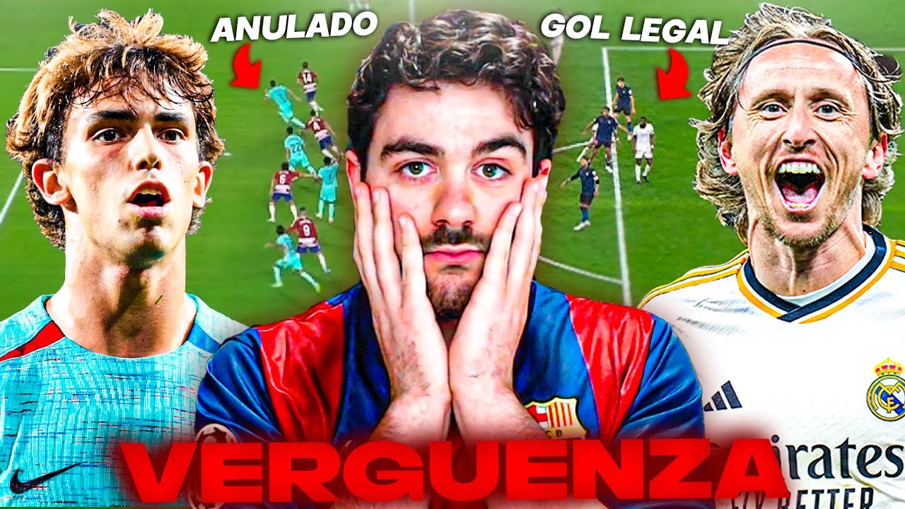 🚨¡ESCÁNDALO! AUDIO VAR en el GOL ANULADO al BARÇA vs GRANADA - ROBO DEL ...