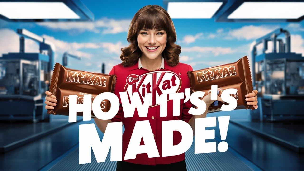 How KitKats Are Made In Factory! (Full Process Revealed) - YouTube