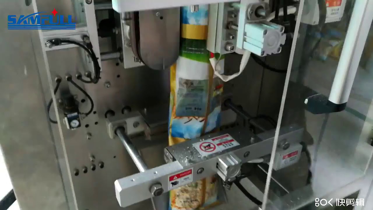 Automatic Oatmeal/rolled oats packing machine - Samfull Pack - YouTube