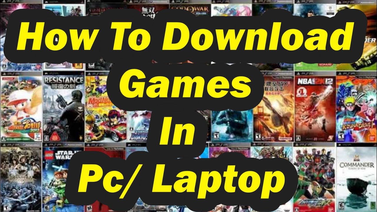 How To Install Games In Loptop / Pc | by technical mzs - YouTube