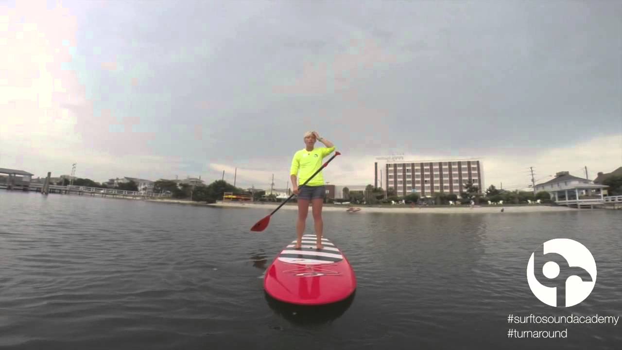 How to turn your SUP around faster! - YouTube