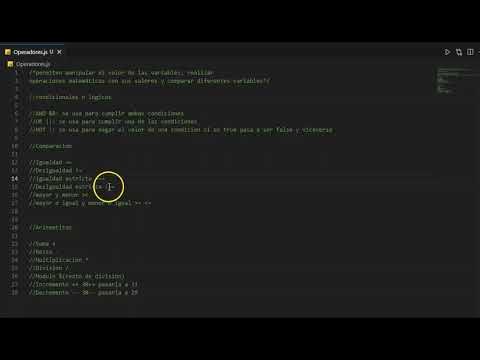 Operadores en Javascript - YouTube