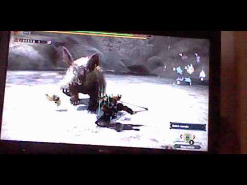 Monster hunter tri ultimate Wii u demo - YouTube