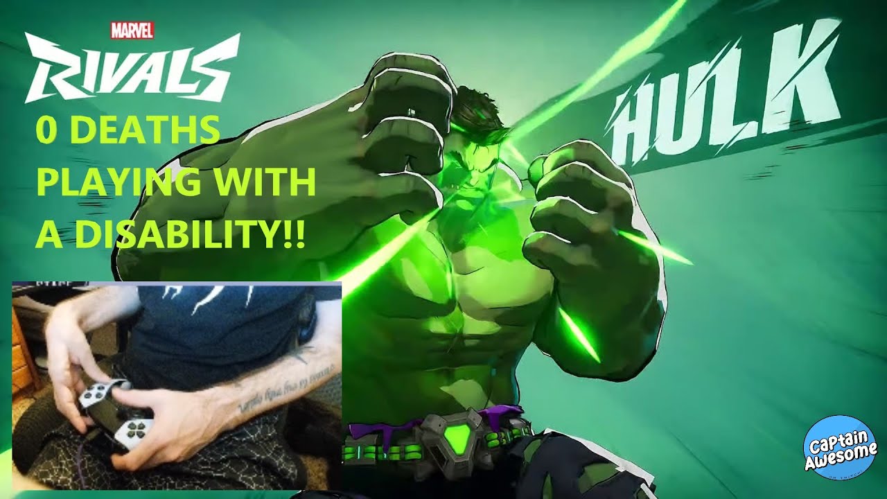 Playing Hulk With A Disability | Marvel Rivals - YouTube